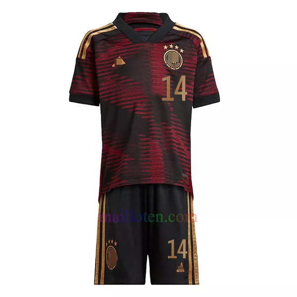 Buy #14 Jamal Musiala Germany Away Kit Kids 2022- Mailloten.com